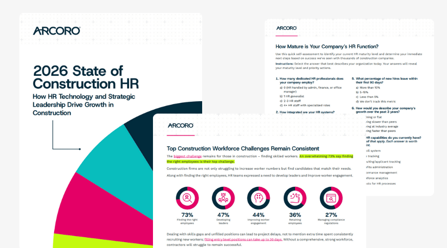 Construction HR Software & Time Tracking | Arcoro